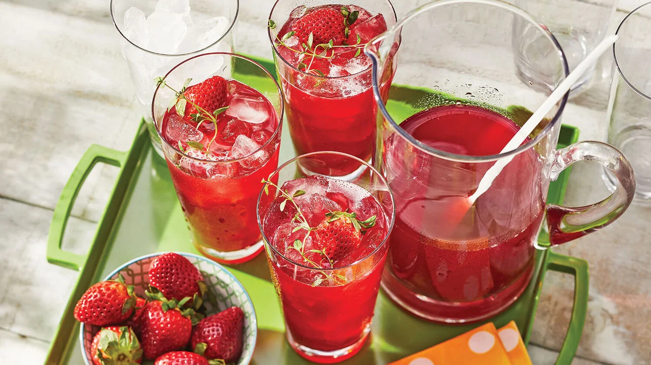 Strawberry Thyme Iced Tea | Safeway Canada