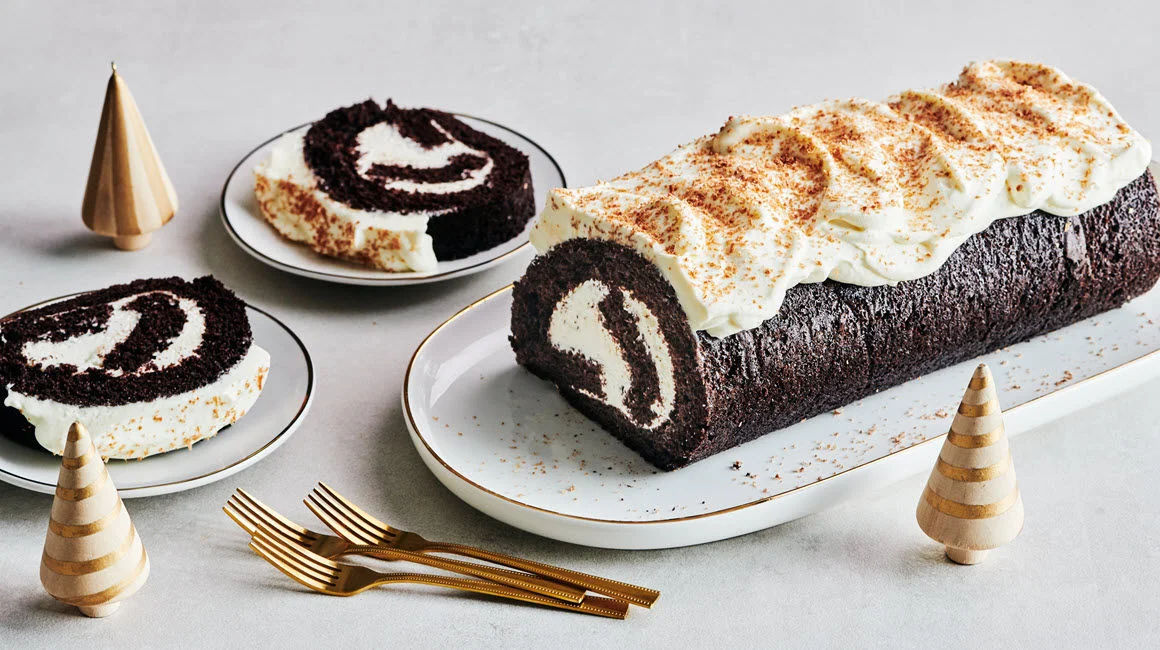 Triple Chocolate Yule Log Recipe | IGA