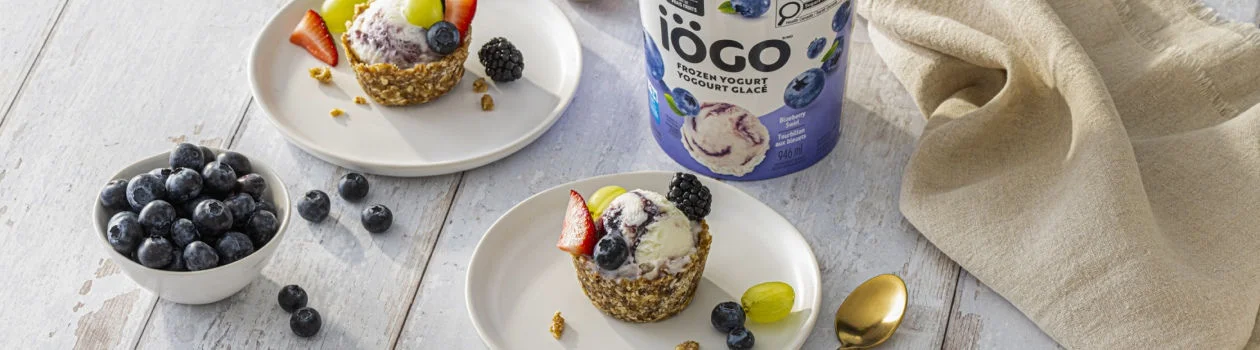 Mini Granola Frozen Yogurt Tarts | Safeway Canada