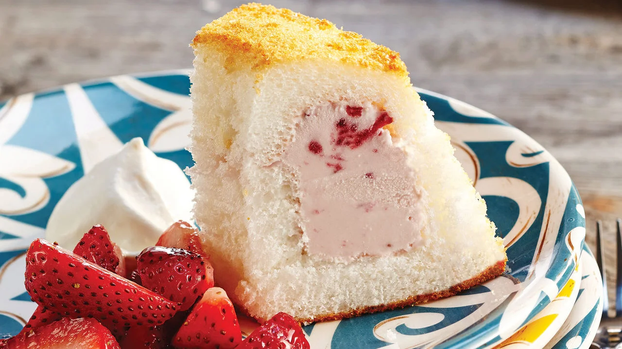 Strawberry and Angel Food Ice Cream Cake | Safeway Canada