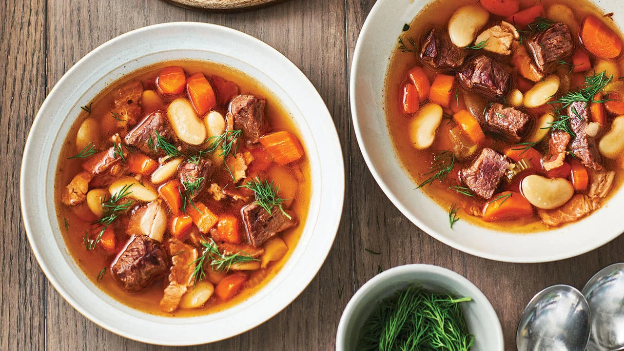 Beef, Lima Bean and Carrot Soup with Dill | Safeway Canada