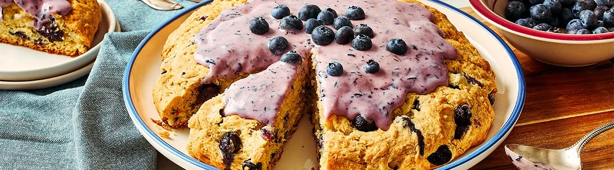 Blueberry Bannock with Cream Cheese Icing | Safeway Canada