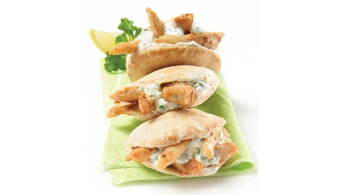 Mini-pitas poulet shish-taouk | IGA