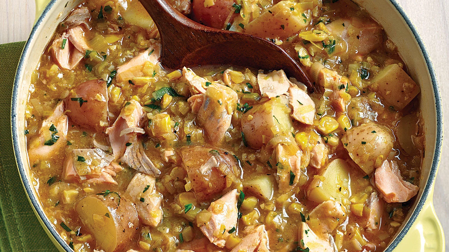 Trout, Corn and Leek Chowder | Safeway Canada