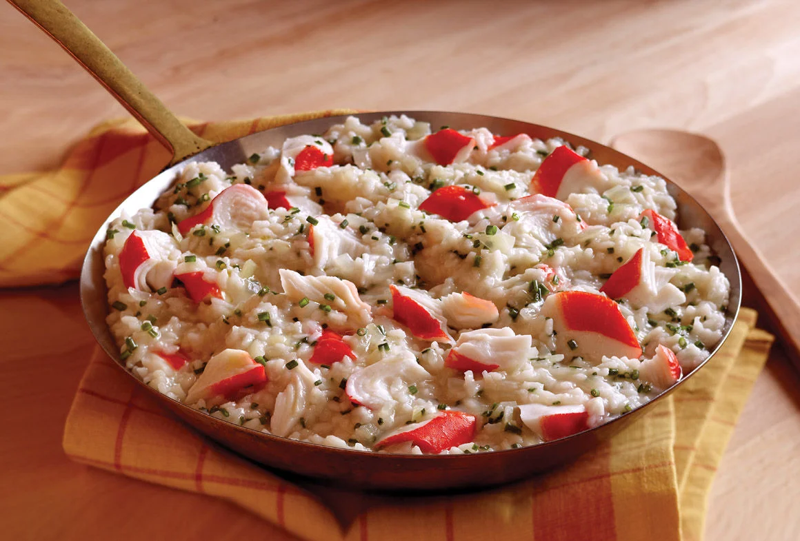 Cheesy Crab Risotto Recipe | Safeway Canada