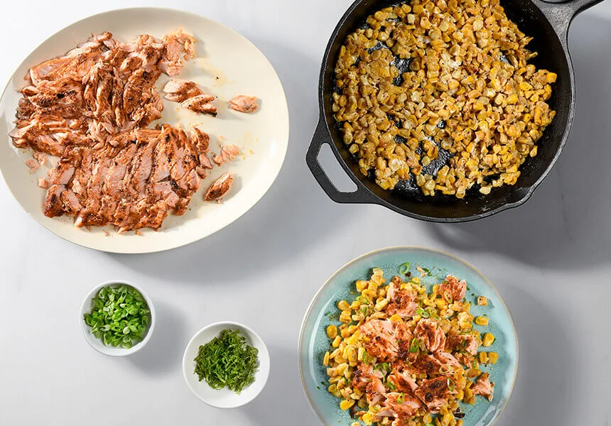 Chili Lime Trout with Honey Butter Corn | Sobeys Inc.
