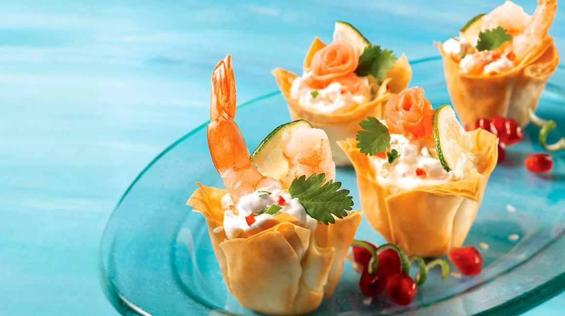 Shrimp and Cream Cups Recipe | IGA