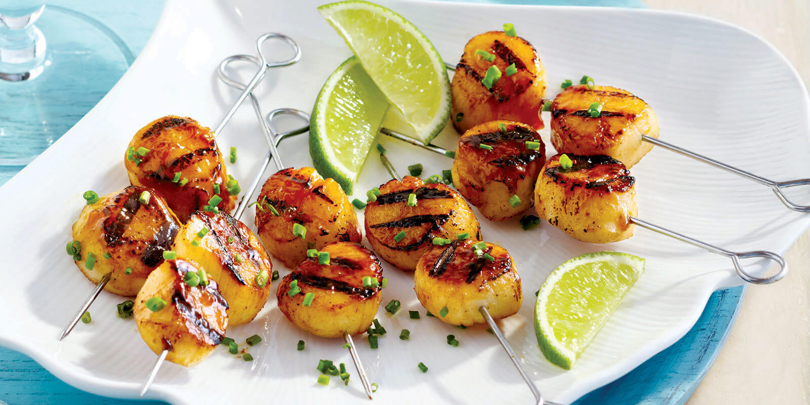 Grilled Scallops with Mango Curry Glaze | Sobeys Inc.